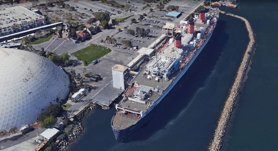 【Google Earth看郵輪：Queen Mary 】 | Ben 哥哥有話兒 / 你應該知道的心理學小知識